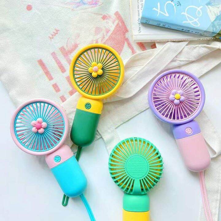 Mini Handheld Rechargeable Flower Candy Fan High Quality Portable Handy ...