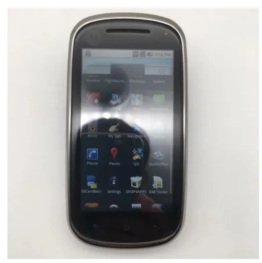 Motorola XT800 Original Unlocked Mobile Phone 512 RAM 16GB Dual-core 3. ...