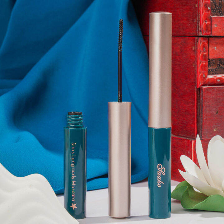 C.three Fine Mascara Small Brush Head Waterproof Long Curly Non-smudge ...