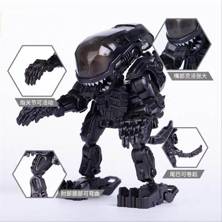 Beastbox ลูกบาศก์ของเล่น Aliens Vs Predator AVP แปลงร่างเป็นหุ่นจำลอง ...