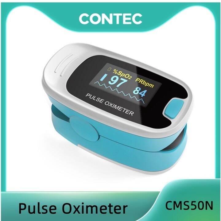 OLED Fingertip oxymeter spo2PR Monitor Blood Pulse oximeterCMS50N | Lazada