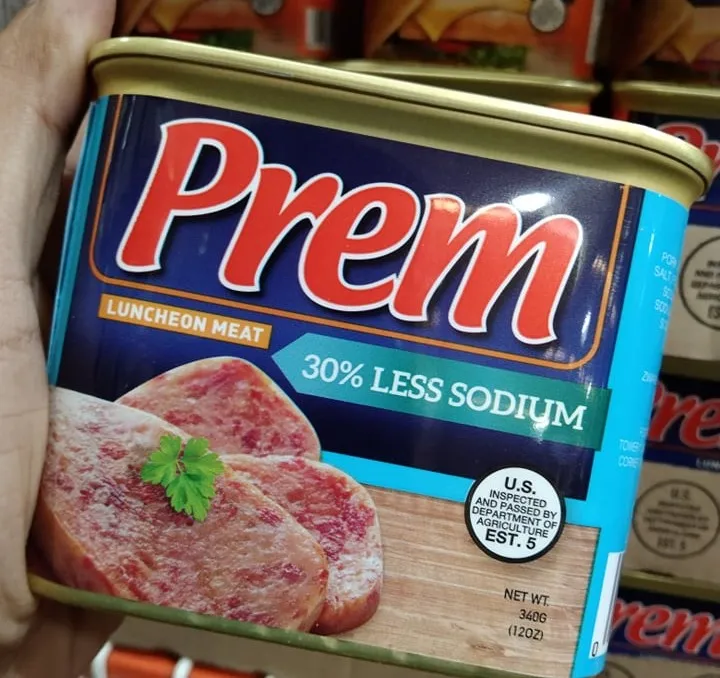 Prem Less Sodium Luncheon Meat 340g | Lazada PH
