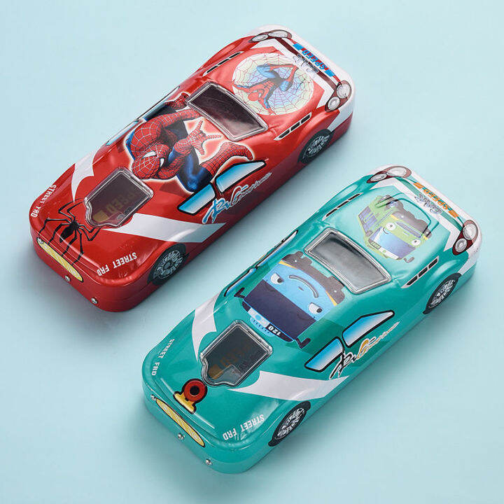 3-layer Pencil Box Large Capacity Learning Tool Storage Box Marvel ...