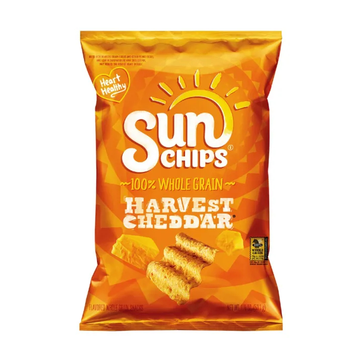 SUN CHIPS HEALTHY SNACK | Sunchips Multigrain 30% Less Fat Than ...