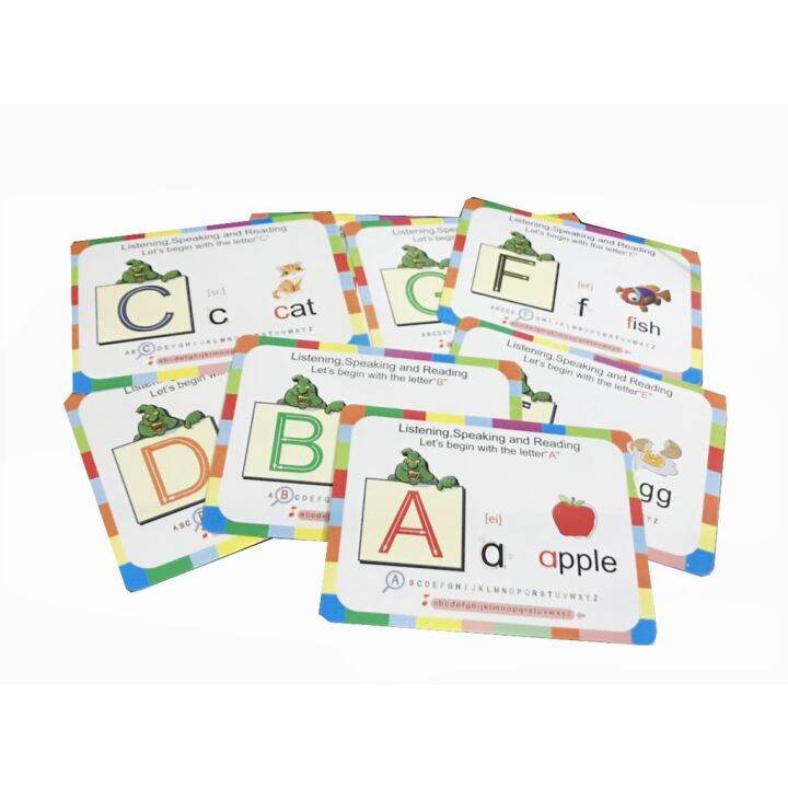 KTPH Alphabet Flashcards 01 | Lazada PH
