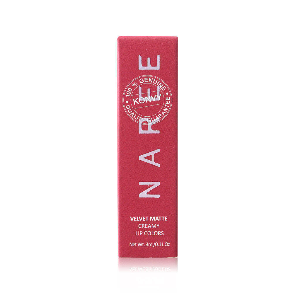 Naree Velvet Matte Creamy Lip Colors 3ml #823 Adorable | Lazada.co.th