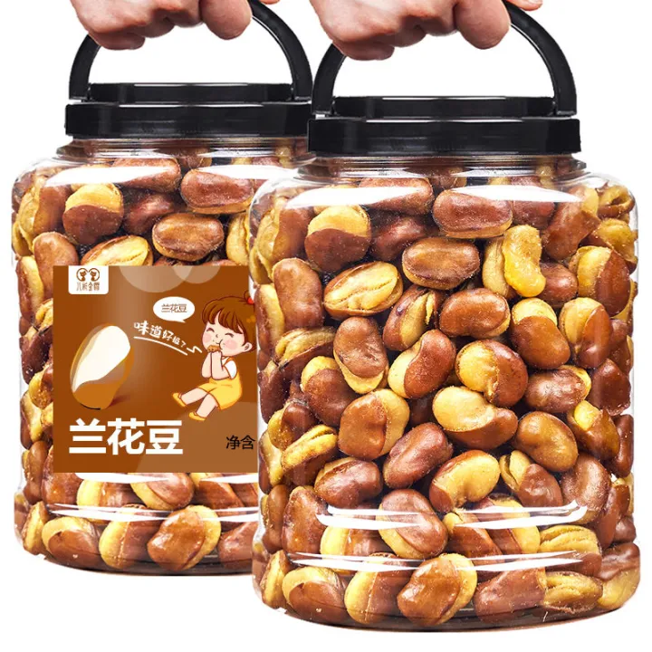 ZEJUN Spiced Orchid Bean Broad Bean 500g Crispy Gluttonous Bean Snacks | Lazada PH