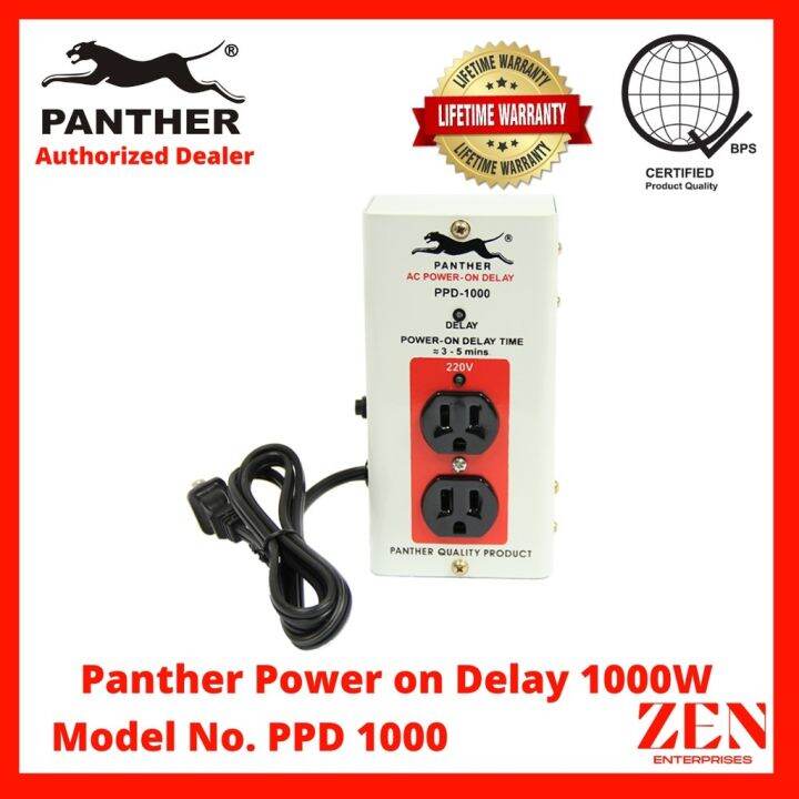 ORIGINAL Panther PPD 1000 Power on Delay 1000W | Lazada PH