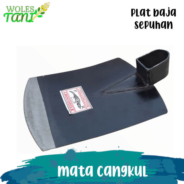 Mata Cangkul Besi Plat Baja untuk Cangkul Proyek Awet dan Tebal ...