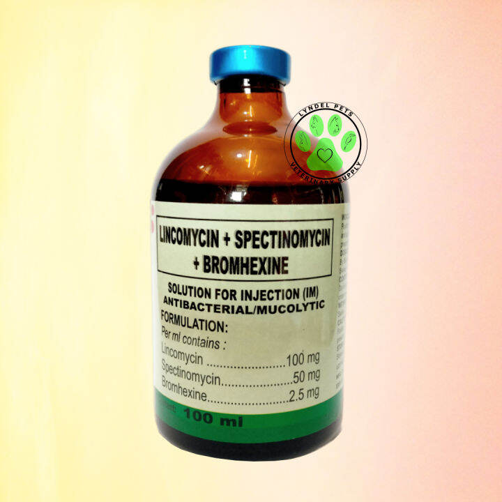 Nutrivet (LSB) Lincomycin plus Spectinomycin plus Bromhexine (100 ml ...