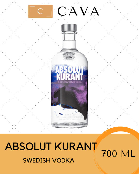 Absolut Kurant Vodka 700ml | Lazada PH