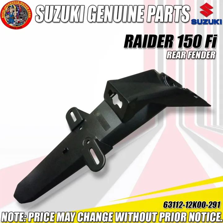 RAIDER 150 FI REAR FENDER (GENUINE 63112-12K00-291) | Lazada PH