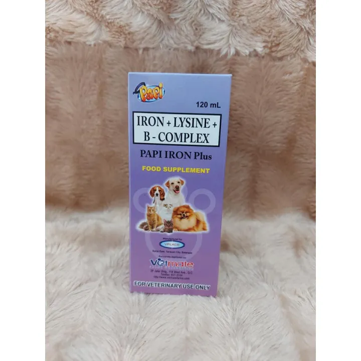 New Packaging Papi Iron Plus B-Complex Supplement for Dogs and Cats ...