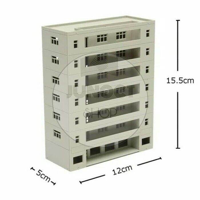 RUMAH GEDUNG BANGUNAN BUILDING HOUSE C2 - DIORAMA MAKET MINIATUR ...