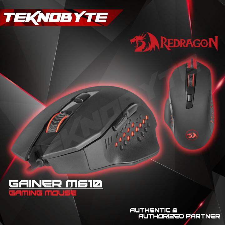 REDRAGON GAINER M610 GAMING MOUSE | Lazada PH