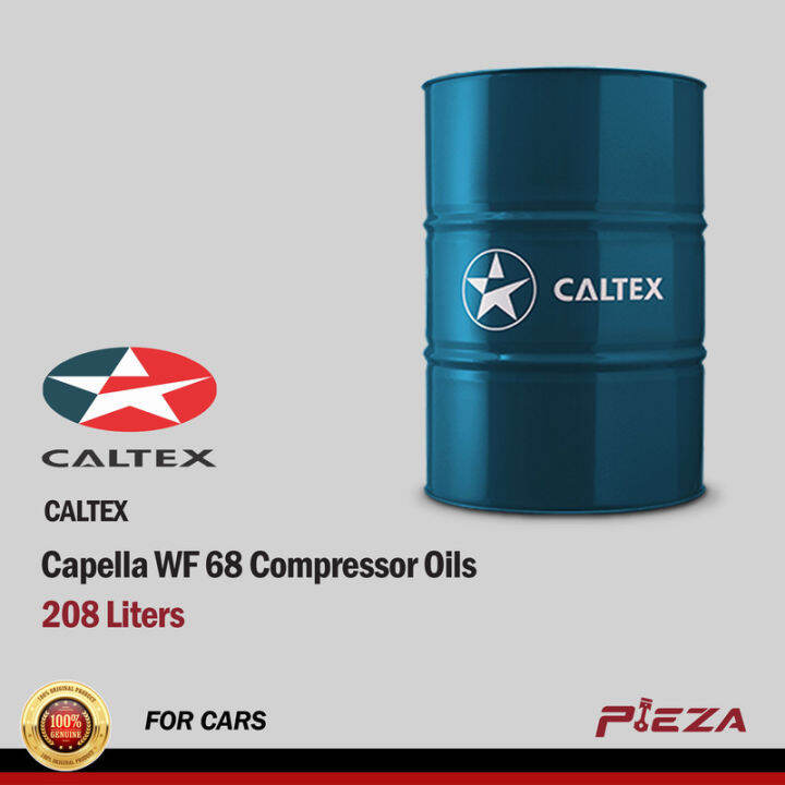 CALTEX Capella WF 68 Compressor Oils 208 Liters | Lazada PH