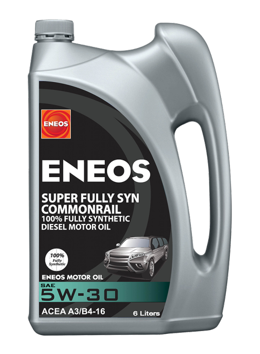 น้ำมันเครื่อง เอเนออส ซุปเปอร์ ฟูลลี่ ซิน คอมมอนเรล 5W30 สังเคราะห์แท้ ขนาด 6+1 ลิตร ENEOS ...