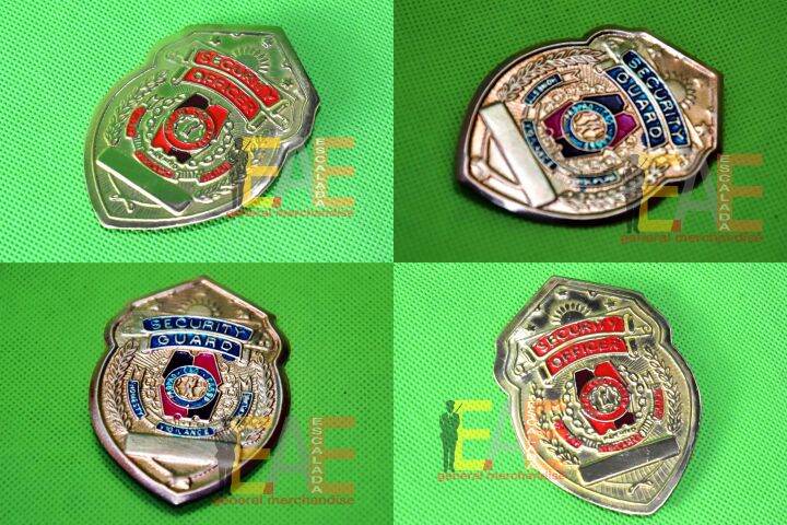 Security Guard Badge (Chapa) Non-Officer/Officer | Lazada PH