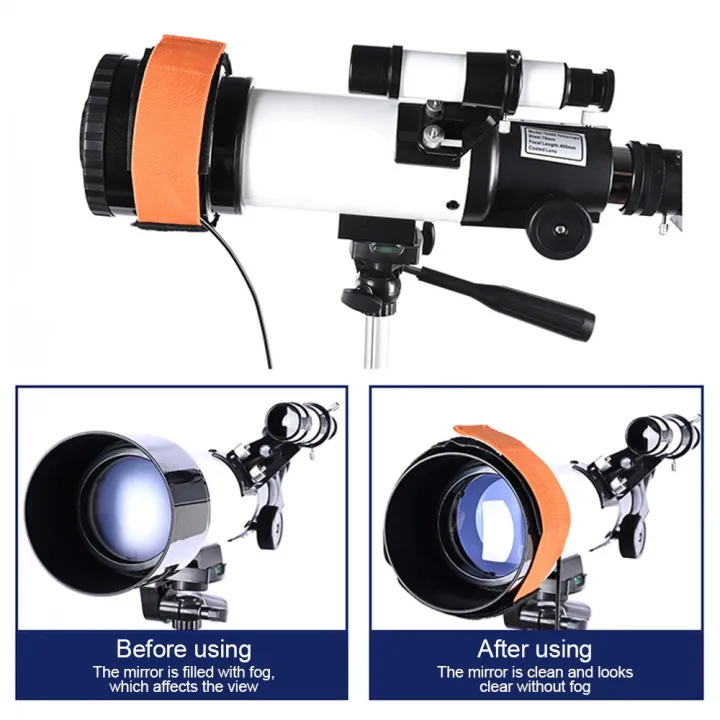 [NEW W] 5v Dew Heater Strip Linear Temperature Control Telescopes Lens ...