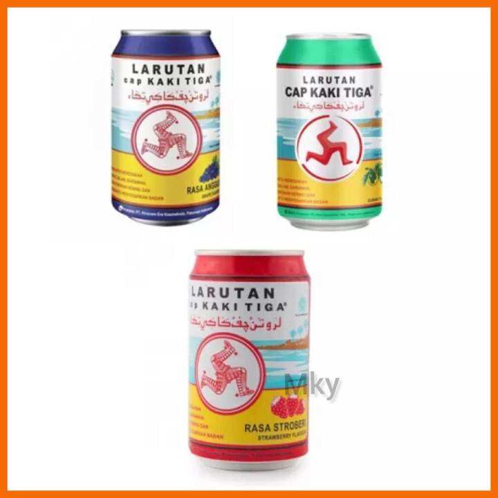 Larutan Cap Kaki Tiga Kaleng 320 ML - ALL VARIANT | Lazada Indonesia
