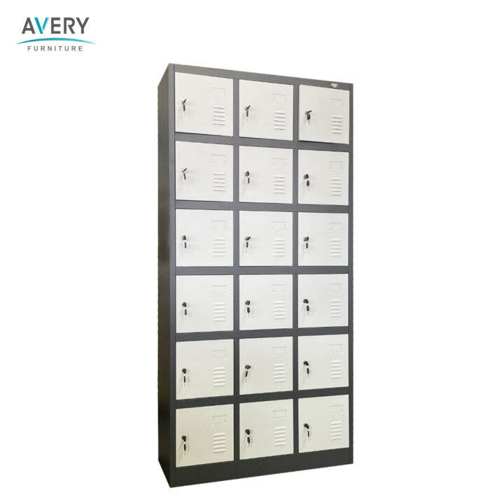 Avery - LK018 - Locker Besi / Loker Besi 18 Pintu | Lazada Indonesia