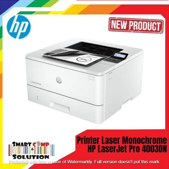 Printer Laser Monochrome Duplex HP LaserJet Pro 4003DN / 4003 DN | Lazada Indonesia