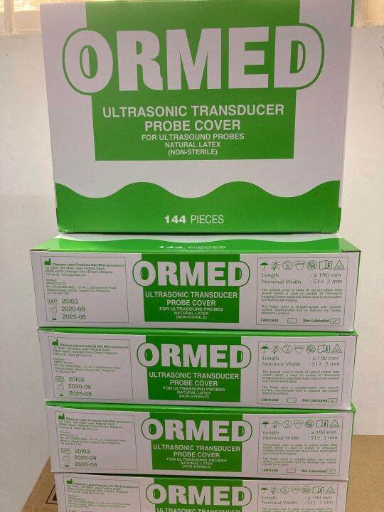 Ultrasound Probe Cover, 144 pcs/box, Ormed | Lazada PH