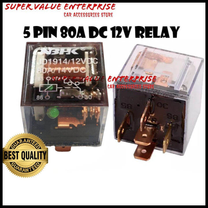 Solid State Relay 12V Automotive Relay CAR1AP80DC12-S 12V 80A 4-Pin ...