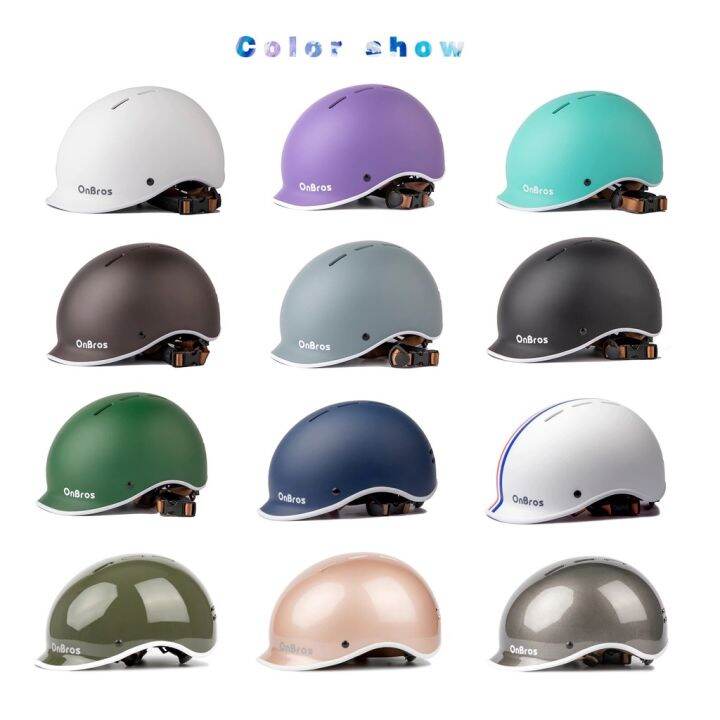 {Outdoor accessories} OnBros Nutshell Bicycle Helmet | Lazada PH