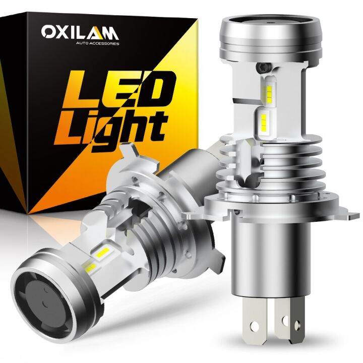 OXILAM CANBUS H4 LED Headlight Bulbs H4 Hi/Low Beam CSP No Error LED ...