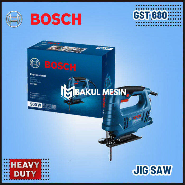 Bosch GST 680 Jigsaw Listrik 500 Watt Mesin Potong Gergaji GST680 ...