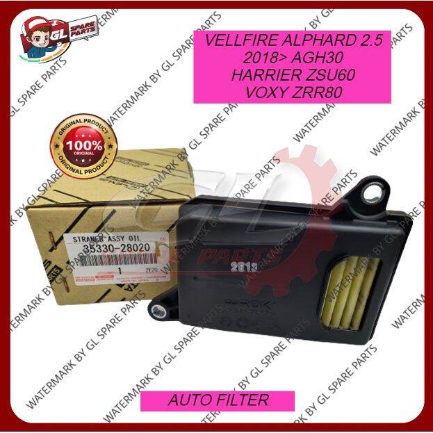 CVT AUTO FILTER & GASKET 100%ORIGINAL TOYOTA ALPHARD VELLFIRE AGH30 2.5 ...