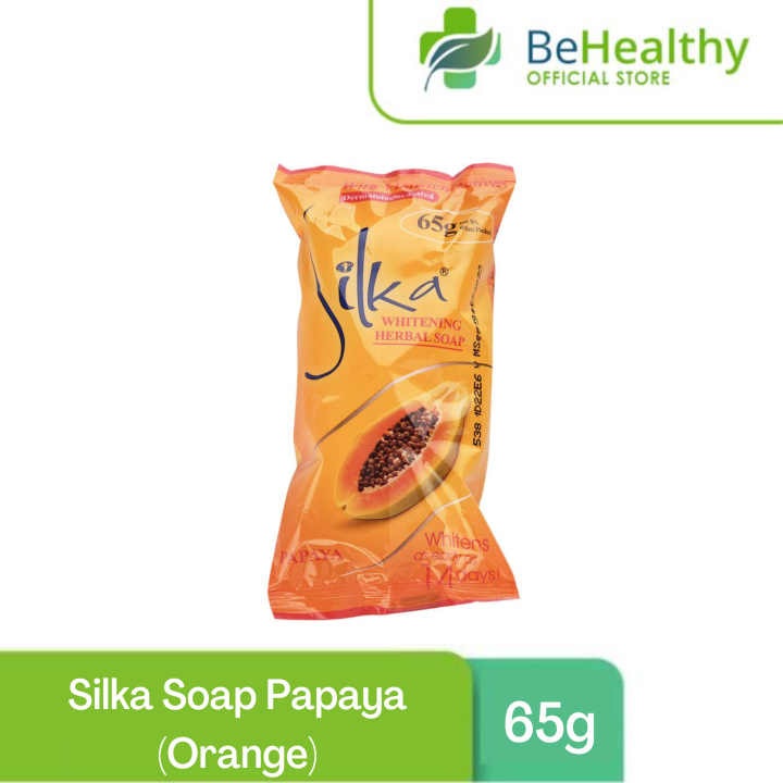 Silka Soap Papaya (Orange) 65G | Lazada PH