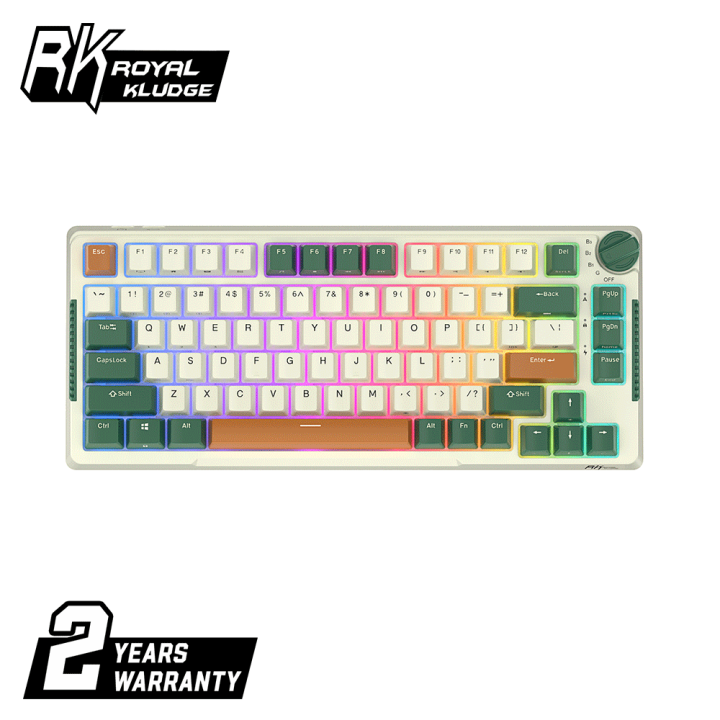 Royal Kludge RKH81 Tri-Mode RGB 81 Keys Hot Swappable Mechanical ...