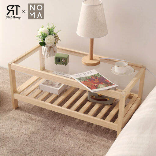 Wick Coffee Table Solid Pine Wood | Lazada PH