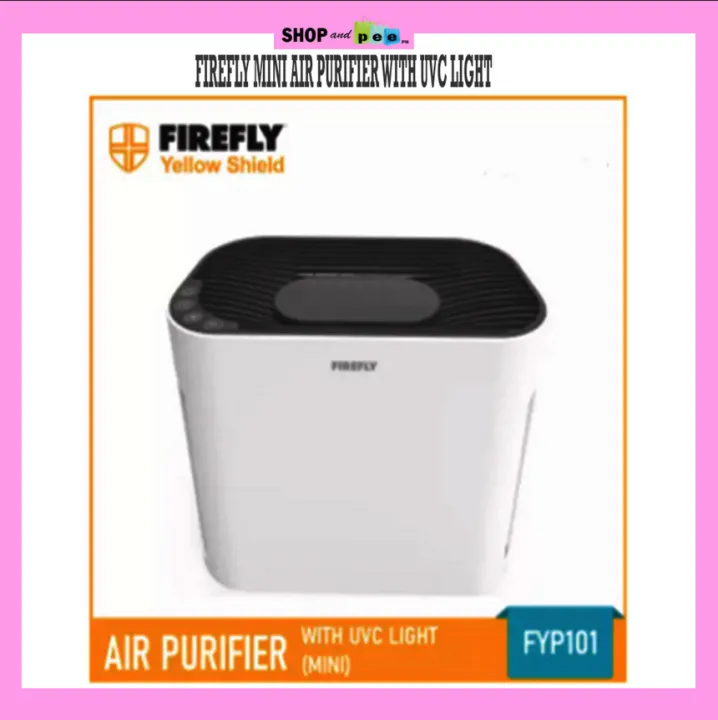 FIREFLY MINI AIR PURIFIER WITH UVC LIGHT (YELLOW SHIELD) | Lazada PH