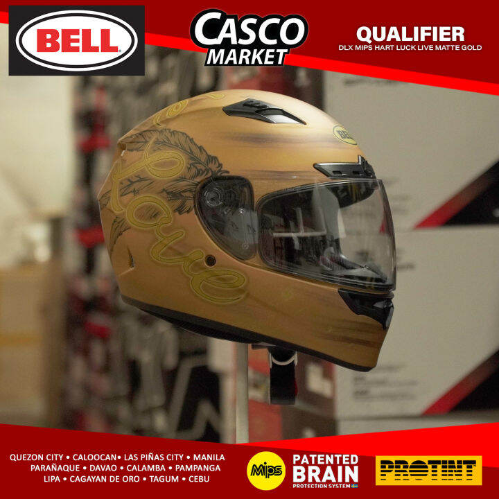 BELL QUALIFIER DLX MIPS HART LUCK LIVE FULLFACE SINGLE VISOR MOTORCYLE ...