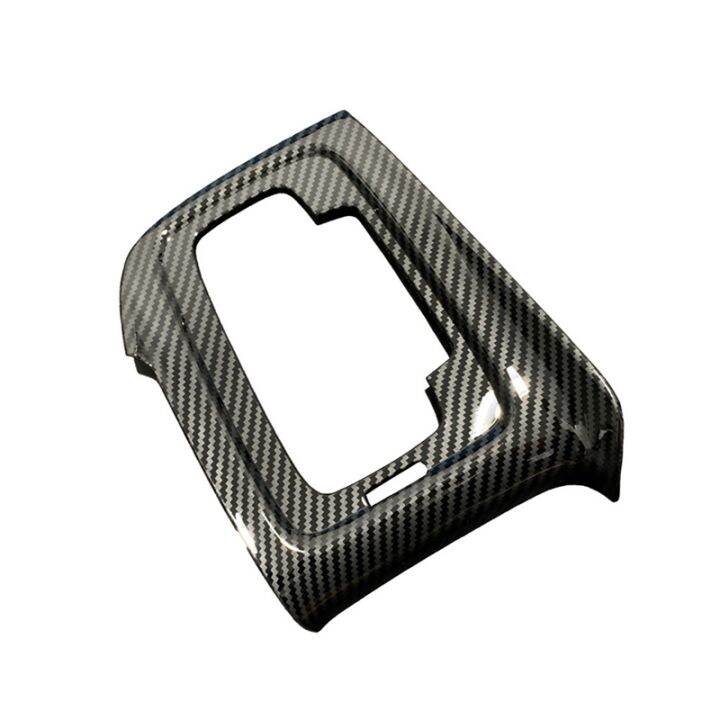 Car Carbon Fiber Central Control Gear Shift Panel Decal Interior ...