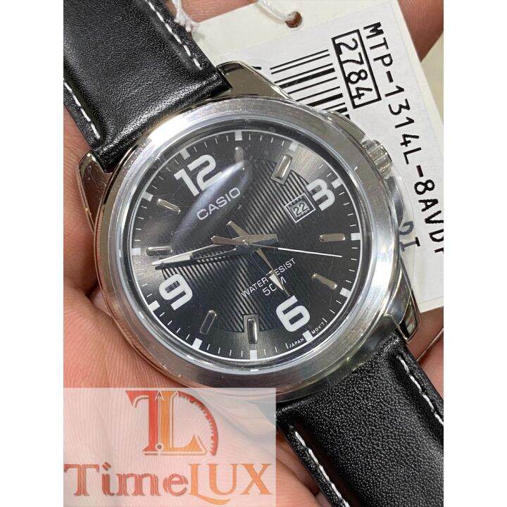 Casio MTP-1314L-8A Mens Leather | Lazada PH