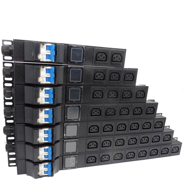 PDU Power Distribution Unit (PDU) Power Strip Digital Display Current Voltage Power Display ...