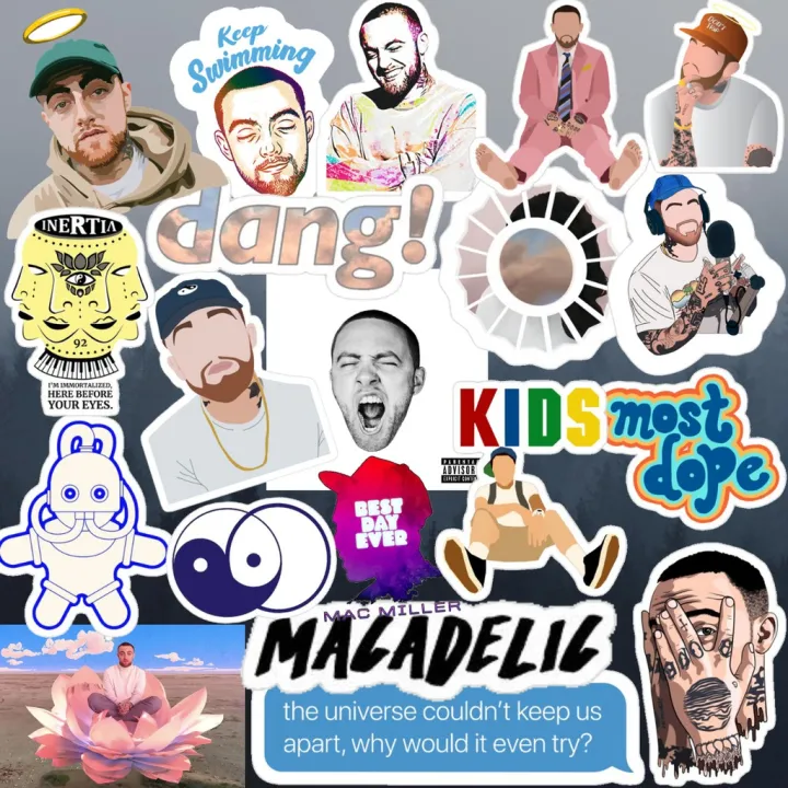 20 pcs Mac Miller Sticker Set | Lazada PH