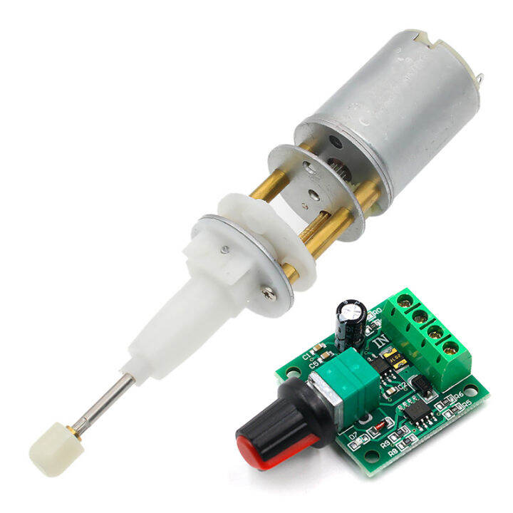 Reciprocating Motor DC 1.5V 3V 6V Telescopic Metal Gear Push And Pull PWM Controller Speed ...