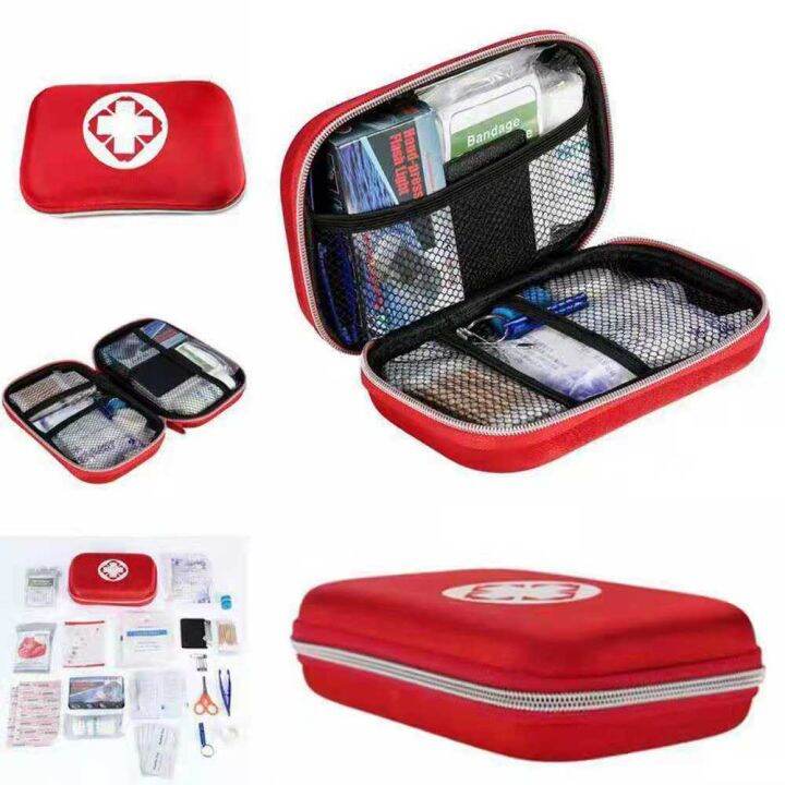 FIRST AID KIT SET EMERGENCY MEDICAL KIT WITH SUPPLIES INSIDE(SET ...