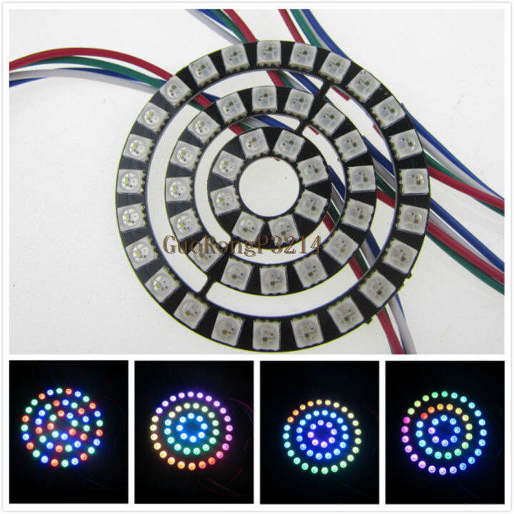 Mokungit WS2813 Ring New WS2812B 48 Bit RGB LED Ring 5050 RGB Led Board ...