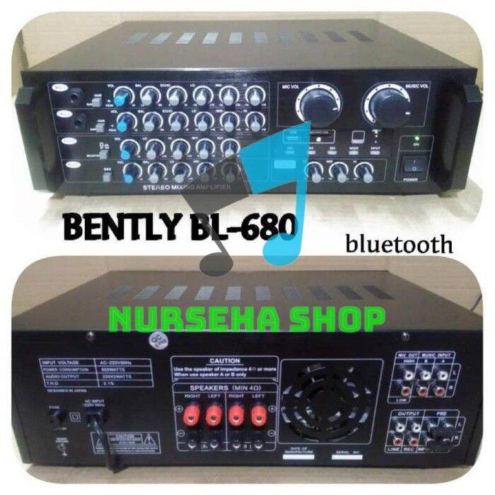 BENTLY BL 680 AMPLIFIER SOUND SYSTEM | Lazada Indonesia