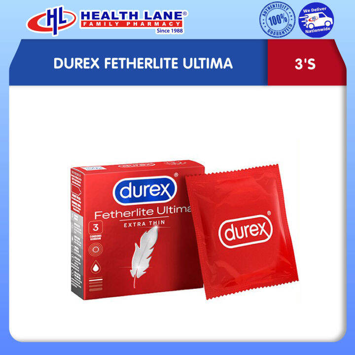DUREX FETHERLITE ULTIMA 3'S | Lazada
