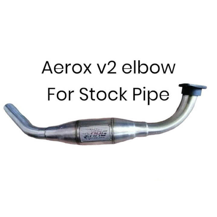 AEROX V2 STAINLESS ELBOW FOR STOCK MUFfler | Lazada PH