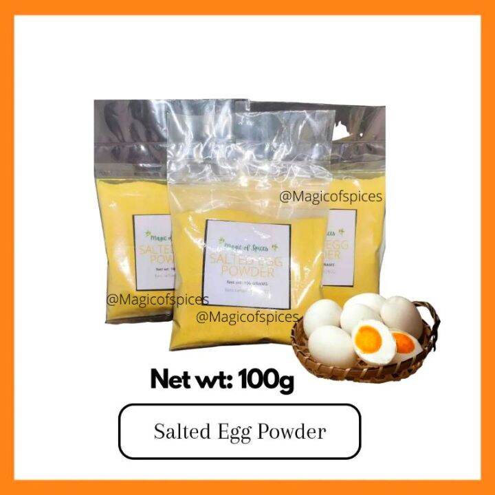 Salted Egg Seasoning Powder for chicken, fries, chips and snacks 100 ...