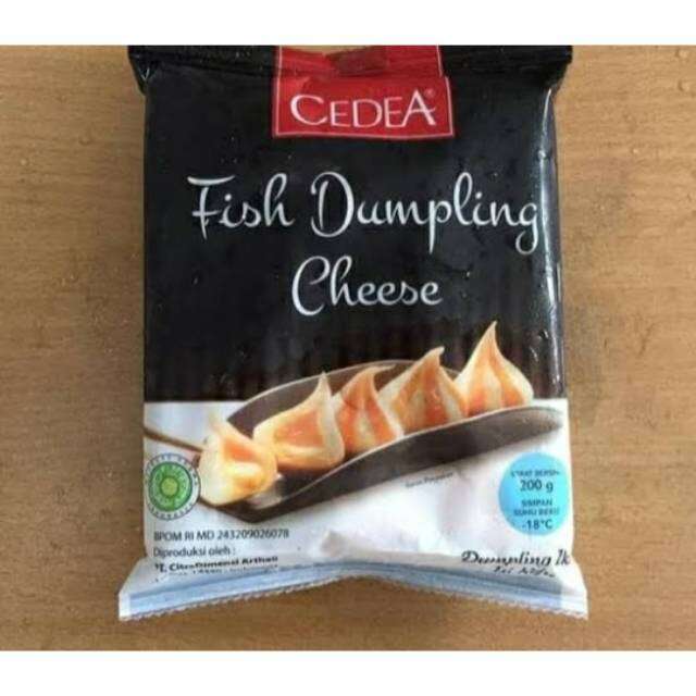 MAKANAN FROZEN FOODS CEDEA FISH DUMPLING CHEESE 200GR Makanan Halal dan ...