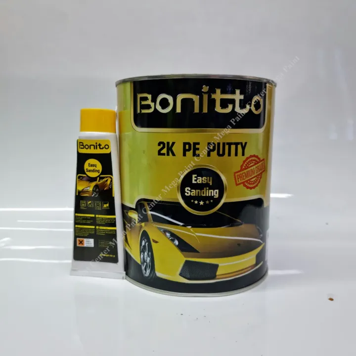 Bonito Body Filler 2K PE Putty with Hardener 1 Gallon (PT-1100) | Lazada PH